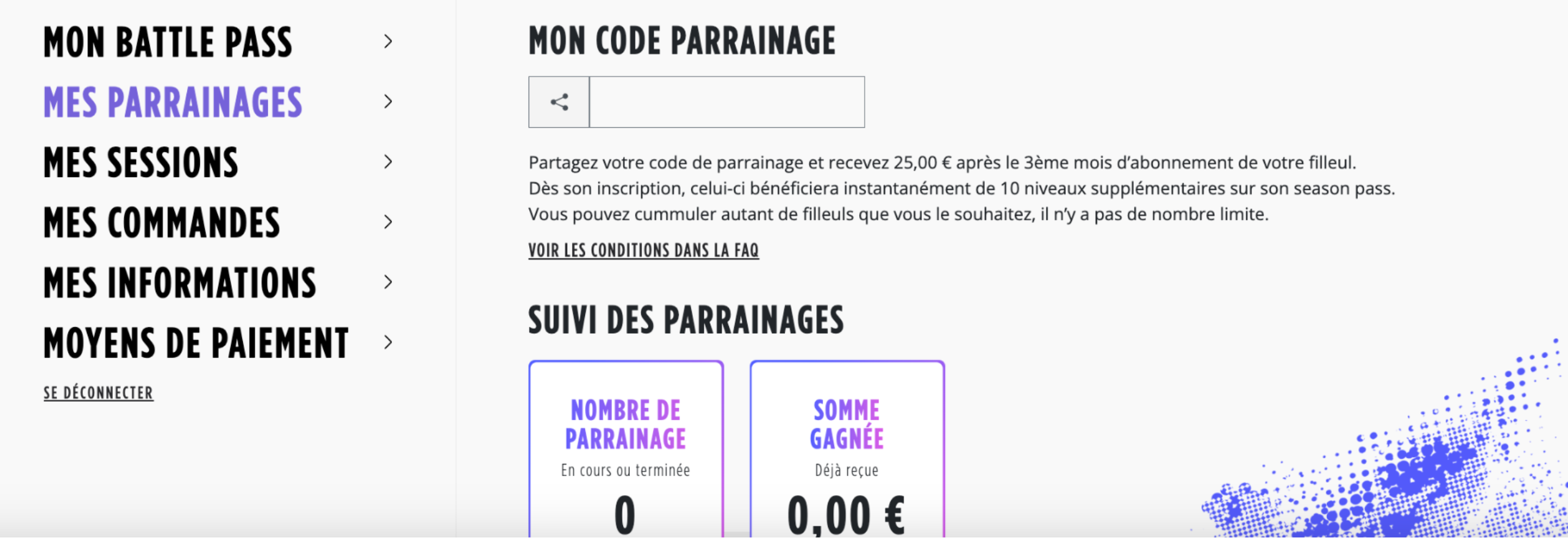 Le Parrainage Battle Pass évolue